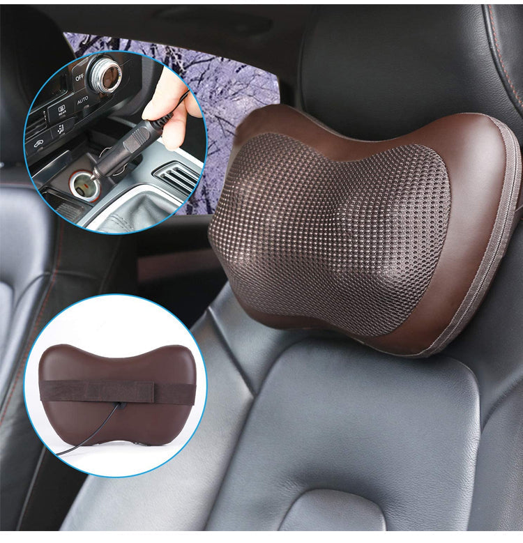Electric Home & Neck Massage Pillow – Khazinaa
